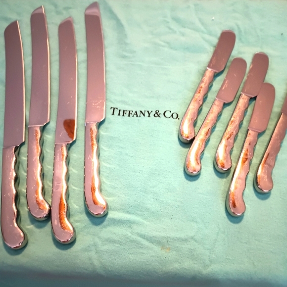 Tiffany & Co. | Dining | Tiffany Co Bread Knives Spreading Knives 200 ...